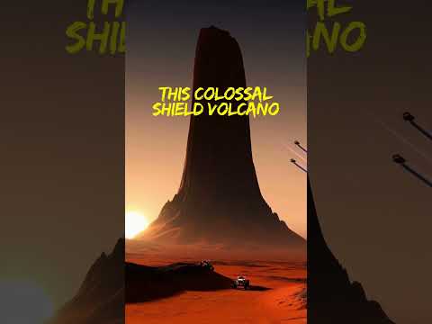 "Olympus Mons, The Tallest Mountain in the Solar System! 🏔️🚀"