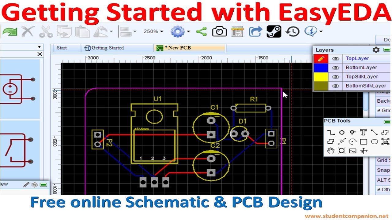 Getting Started with EasyEDA - Free online Schematic & PCB Design Software