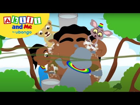 STORYTIME: Get Clean! | New Words with Akili and Me | African Educational Cartoons