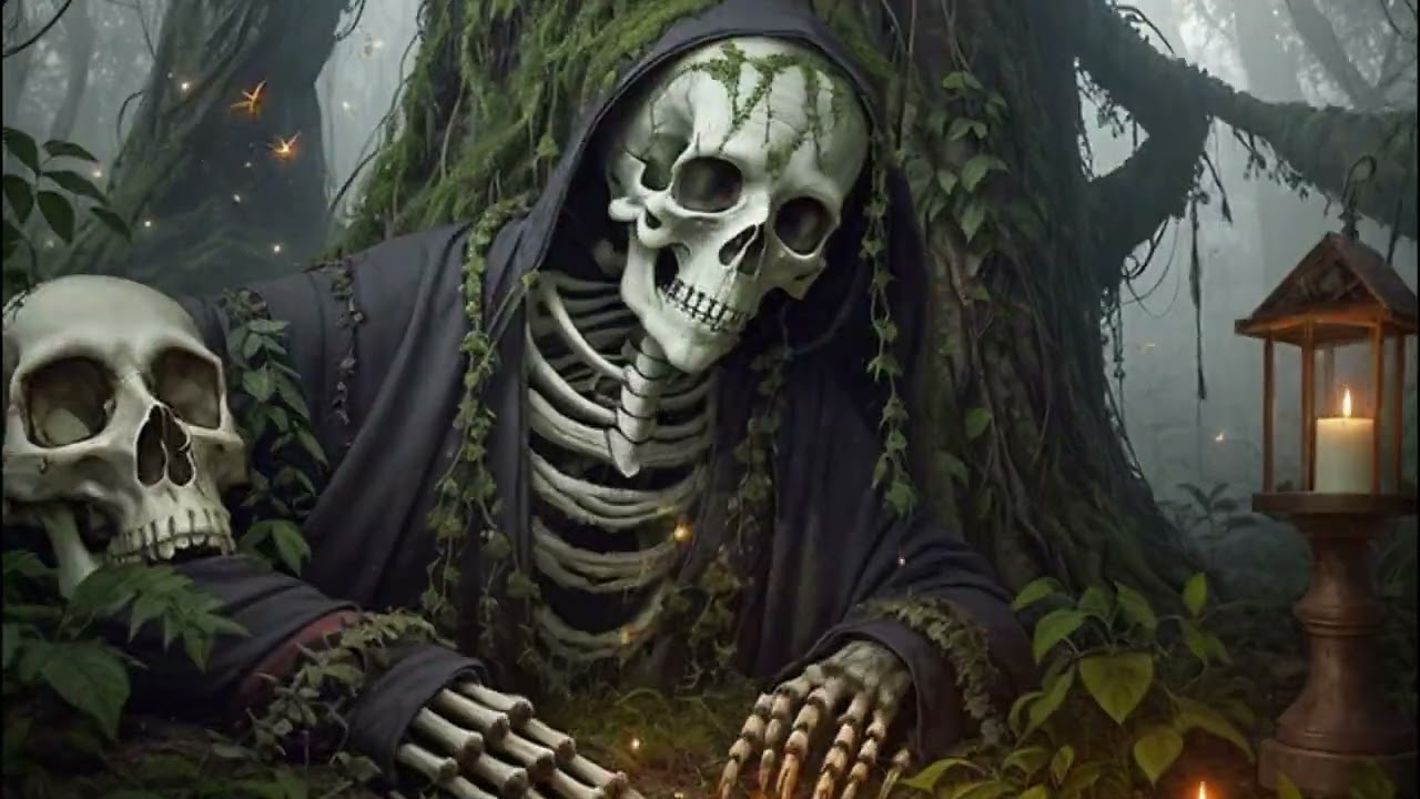 Skeleton Demonic. 3D AI