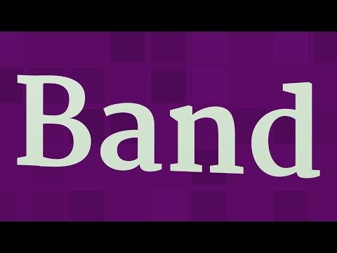 BAND pronunciation • How to pronounce BAND