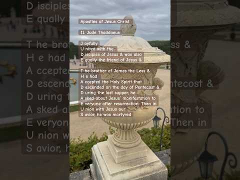Apostles of Jesus: Jude Thaddaeus #thaddeus #benedict #france #church #jesus #bible #apostle #saint