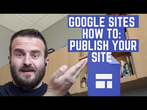 Google Sites Step by Step Tutorial: Publishing Your Site (4.2)