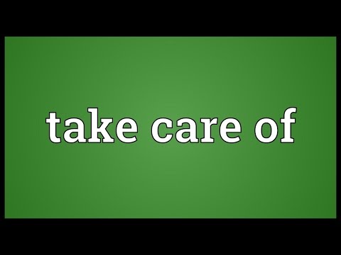 Take care of Meaning