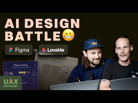 AI Design Duel: Same App, Figma Make vs Lovable. Shocking Results | Testing new AI Design Workflows