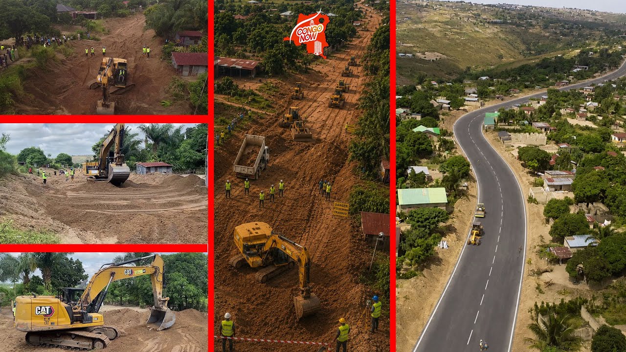 Route Mokali 1, 2et3 travaux de construction de 11 km reliant Pascal à la Rocade Sud-Est