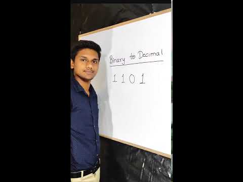 binary To Decimal | binary to decimal conversion in Hindi | SSC CGL CHSL BANK & OTHER EXAM .