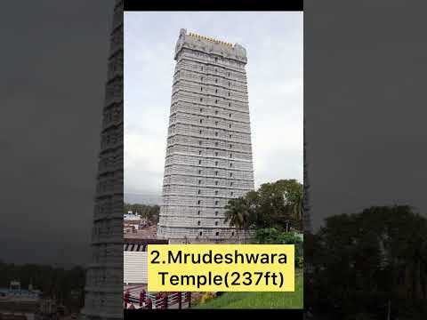 The five tallest gopurams (temple gateways) in India