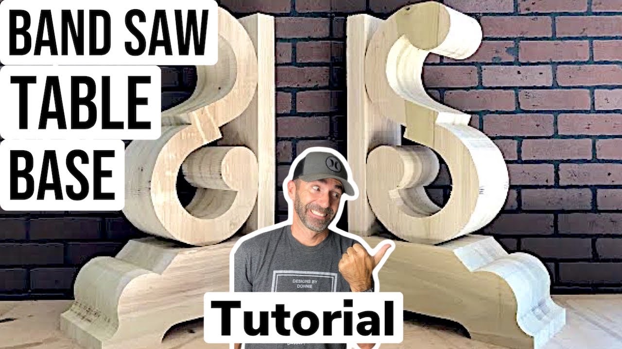 How to Make a Scroll Base Console Table | Part 1
