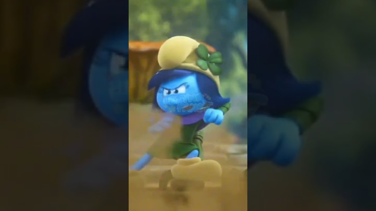 XOXO ✌️ Kissed ️💋 Hugs 💗 || Smurf Storm Edit || #shorts #smurfs #thesmurfs #edit #cringe #fypシ