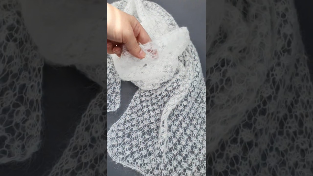 Lace Scarf - You can knit this scarf easy