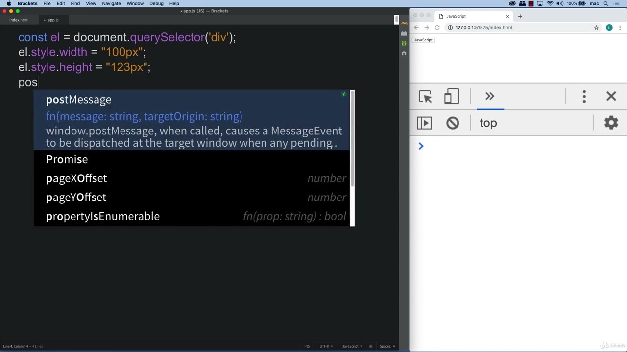 55 Modern JavaScript 04 015 getBoundingClientRect method JavaScript