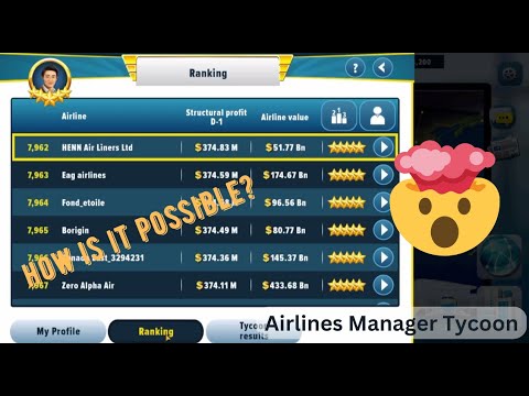 TIPS & TRICKS: How To Make Your Airline More Efficient? - Airlines Manager Tycoon (Episode 5)