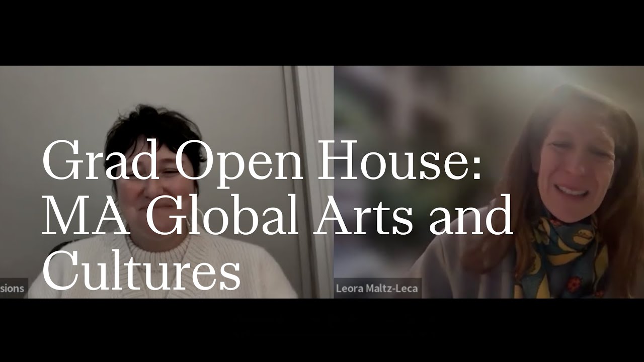 MA Global Arts and Cultures | RISD Grad Open House | 2025-2026
