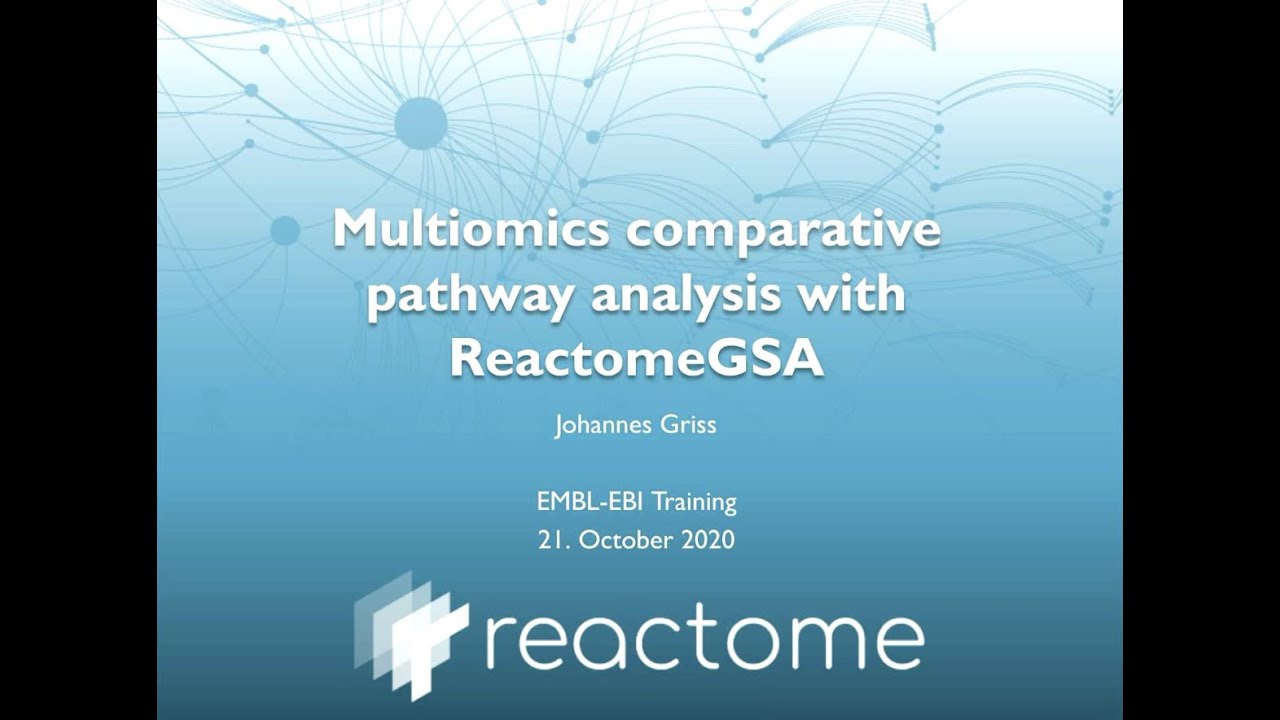 Multiomics comparative pathway analysis with ReactomeGSA