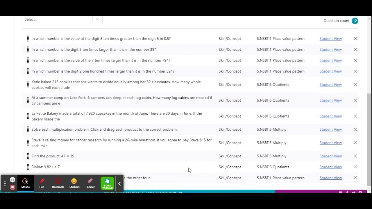 Progress Learning -Creating an Assessment