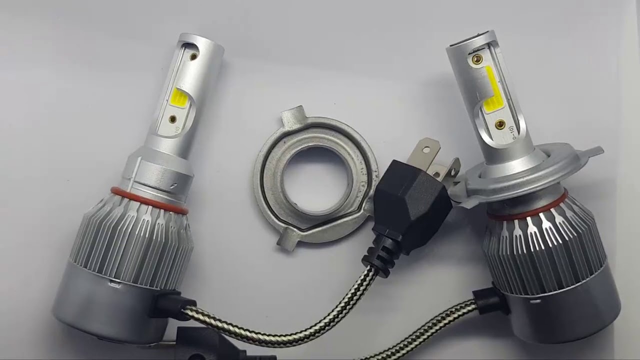 S2 h4 Pair Of Car Led Headlight Bulbs