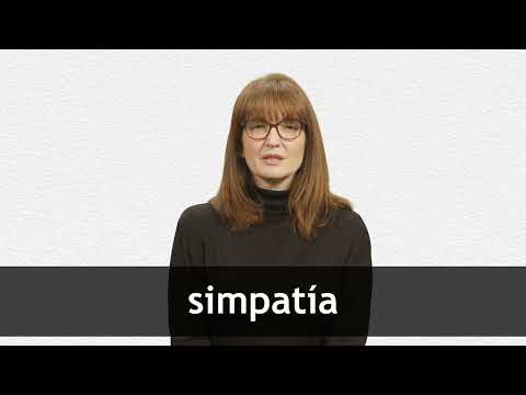 English Translation of “SIMPATÍA” | Collins Spanish-English Dictionary