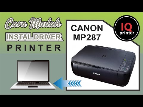 INSTAL DRIVER CANON MP287