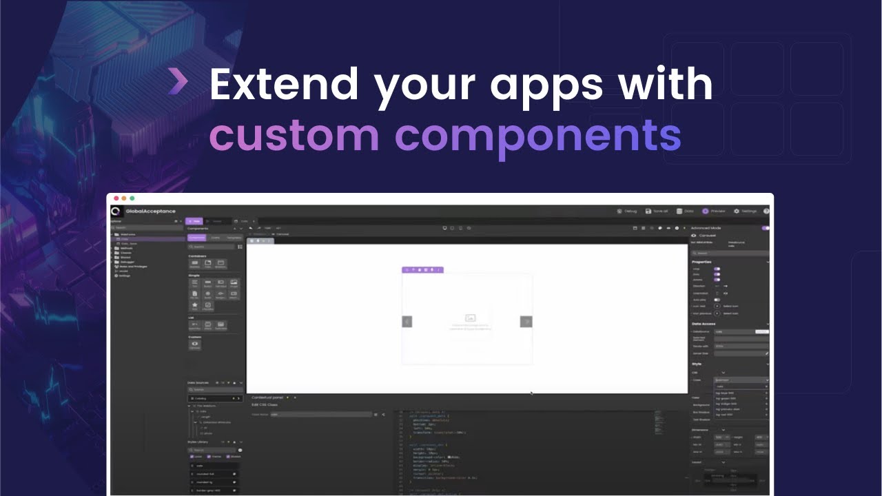 How to add custom components to your Qodly app