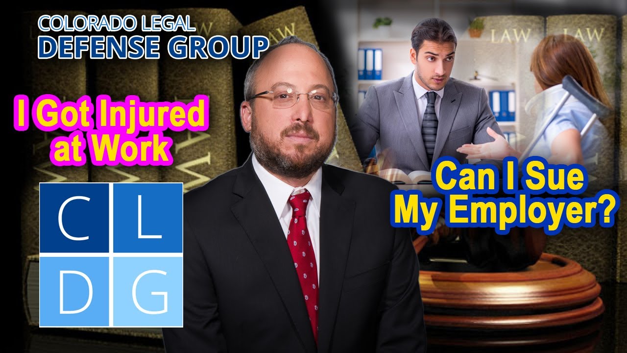 I Was Injured at Work: Can I Sue My Employer?
