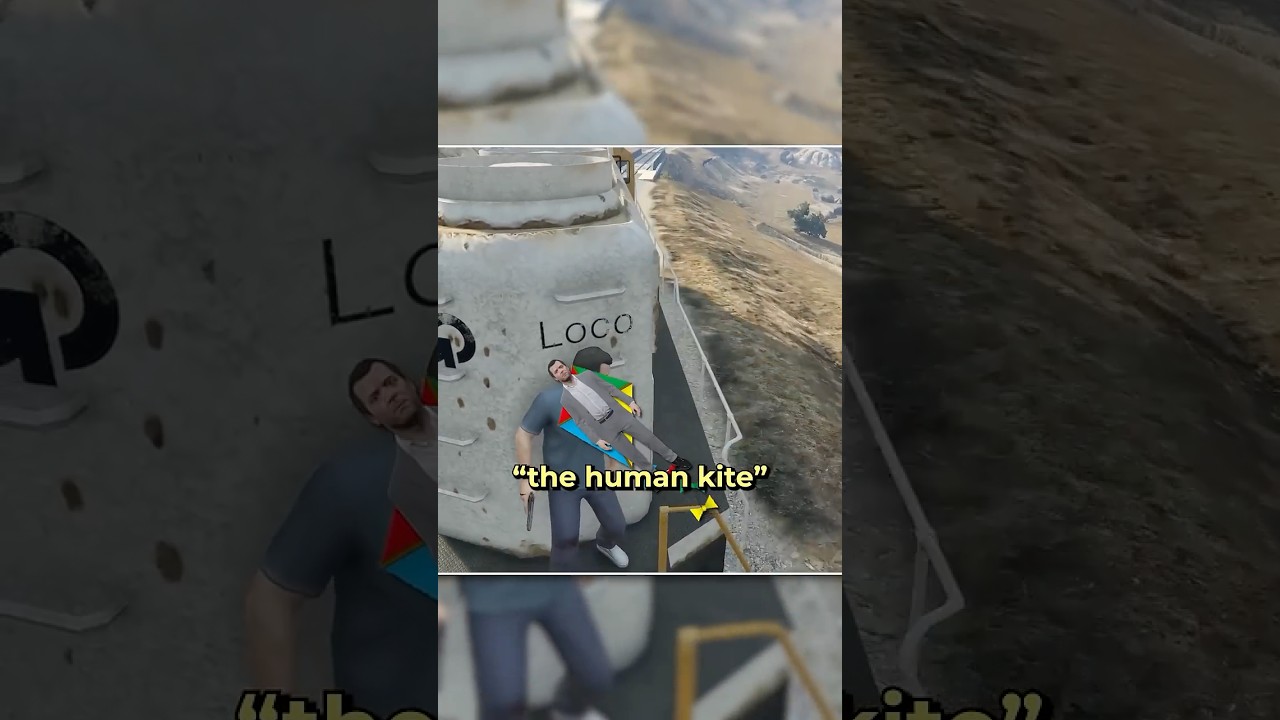 How To FLY In GTA 5 Using...Trains?? #gtav #fact #gta5 - DarkViperAU