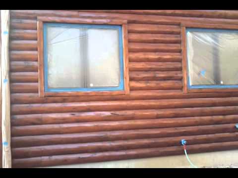 Log Home Restoration & Staining in Warsaw, Indiana
