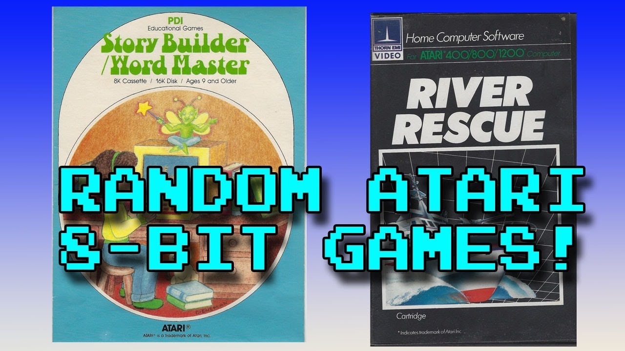Random Atari 8-bit Games - Let's Play!