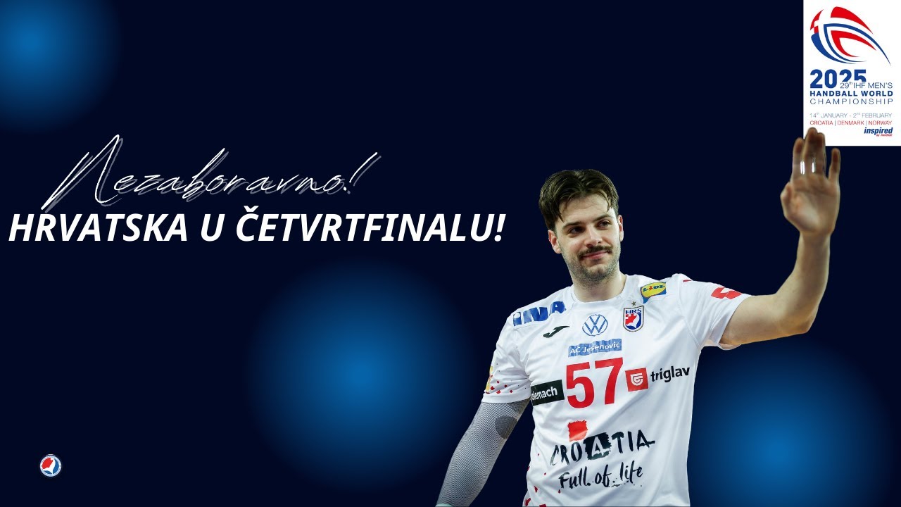 RUKOMET | Hrvatska i Mađarska igraju susret četvrtfinala Svjetskog ...