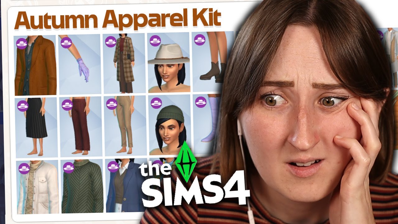 Kits are out of control... (The Sims 4: Autumn Apparel Kit Overview)