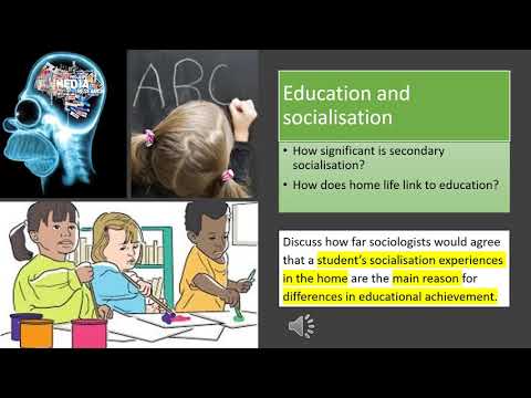 Sociology and socialisation