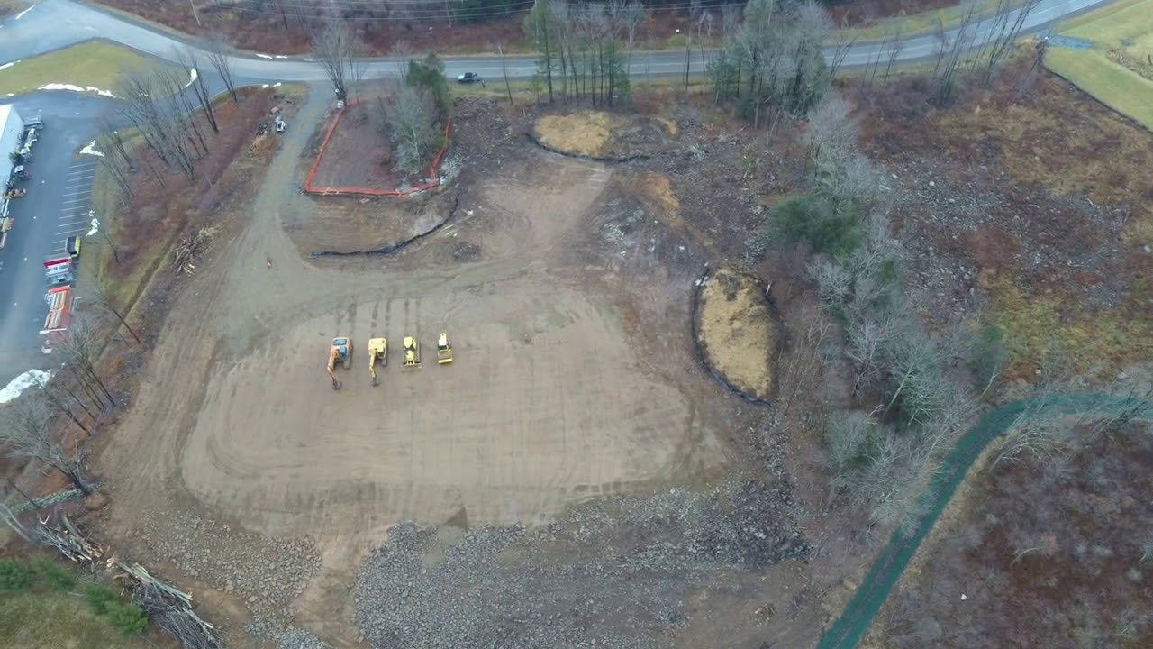 Lot 3 Building Pad Construction in Northeastern Pennsylvania, Pocono Mountains