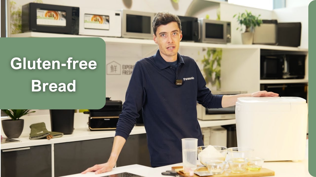 Making gluten free bread in a Panasonic bread maker
