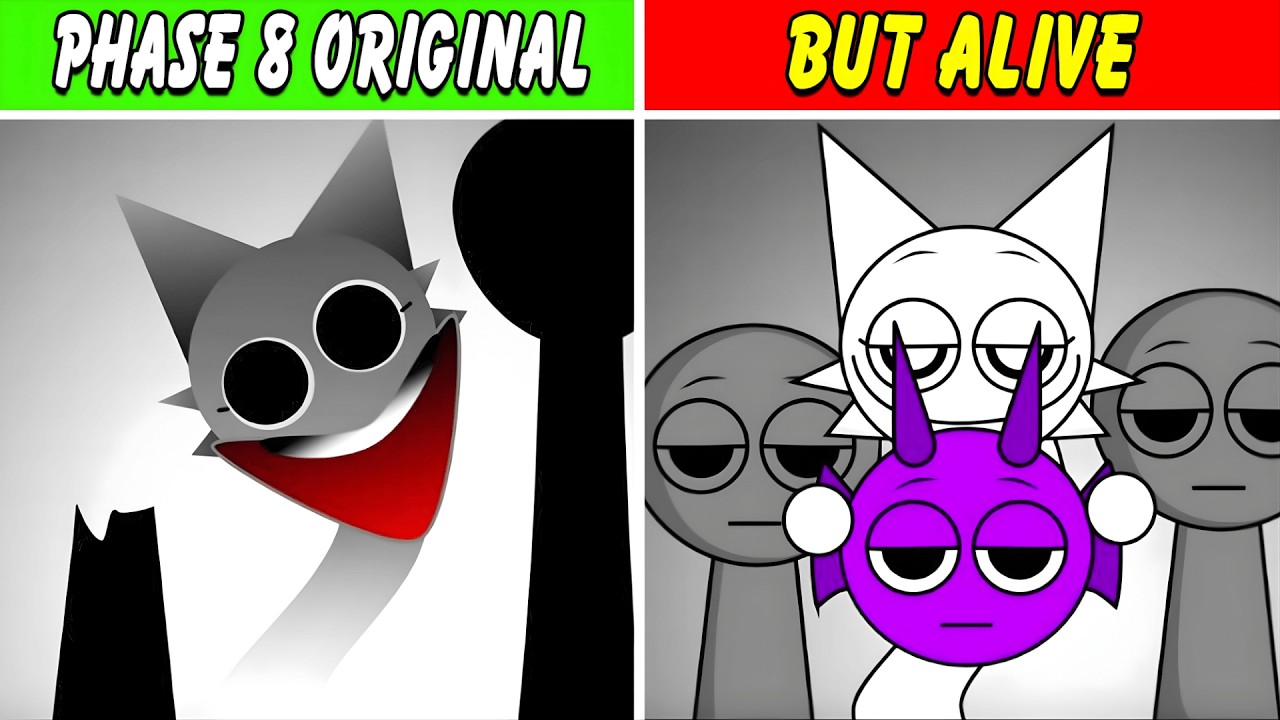 Incredibox Sprunki: Phase 8 Original But Alive Version (Best Mod)