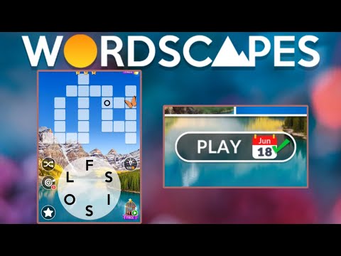 Wordscapes Daily Puzzle Answers 18 June 2025