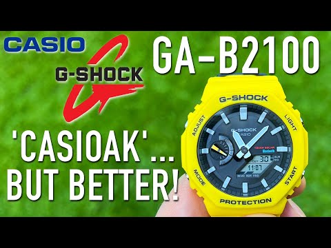 Casio GA-B2100 Review - The 'CasiOak' Gets Solar & Bluetooth ✅ Fashion Forward G-Shock (5 Colours!)