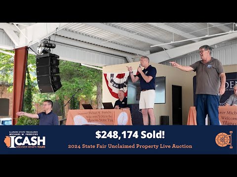 Illinois State Fair Roundup 2024 with Treasurer Frerichs