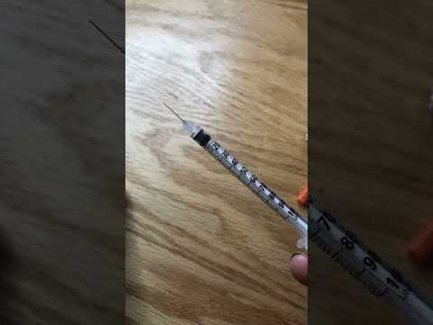 How To Administer Insulin Injections!
