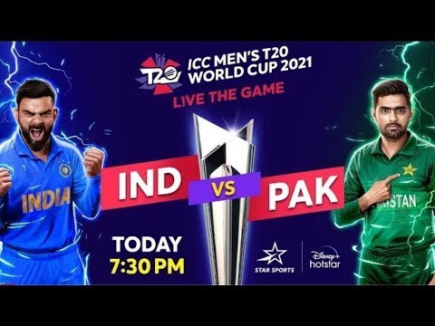 India vs Pakistan Live, T20 World Cup 2021 Live Streaming by Hotstar Star Sports Live Updates Online