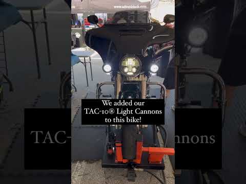 There’s a reason the TAC-10 Light Cannons continue to get 5 star reviews…! #ciro3d #daytonabikeweek