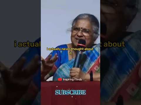 Every Woman Must Watch This 🤣 Sudha Murthy 💯#shorts #viral