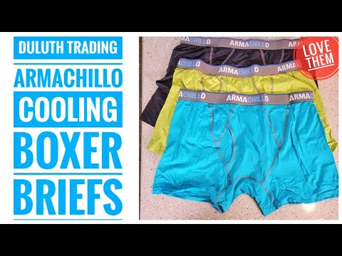 REVIEW Duluth Trading Men's Armachillo Cooling Short Boxer Briefs Underwear I LOVE THEM