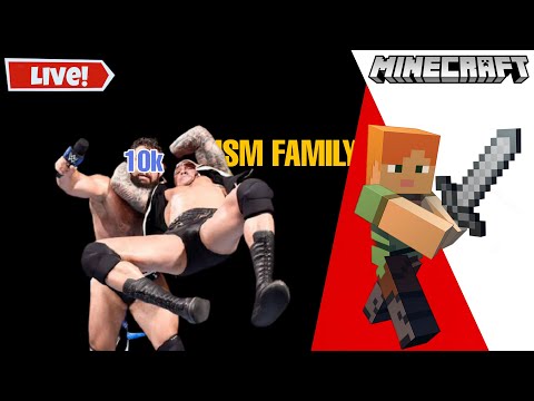 MINECRAFT LIVE PLAYING WITH VIEWERS - ROAD TO 10.1K FAM | ISM GAMING