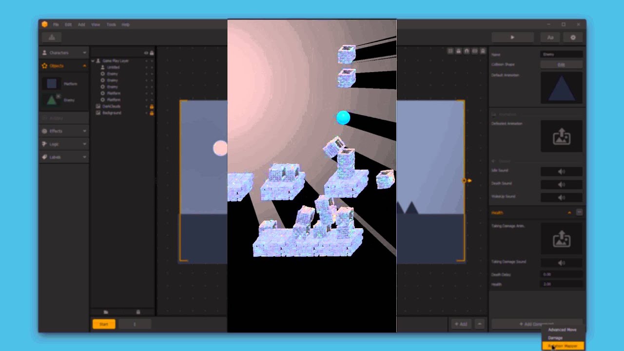 Object Components - Buildbox 2 Tutorial