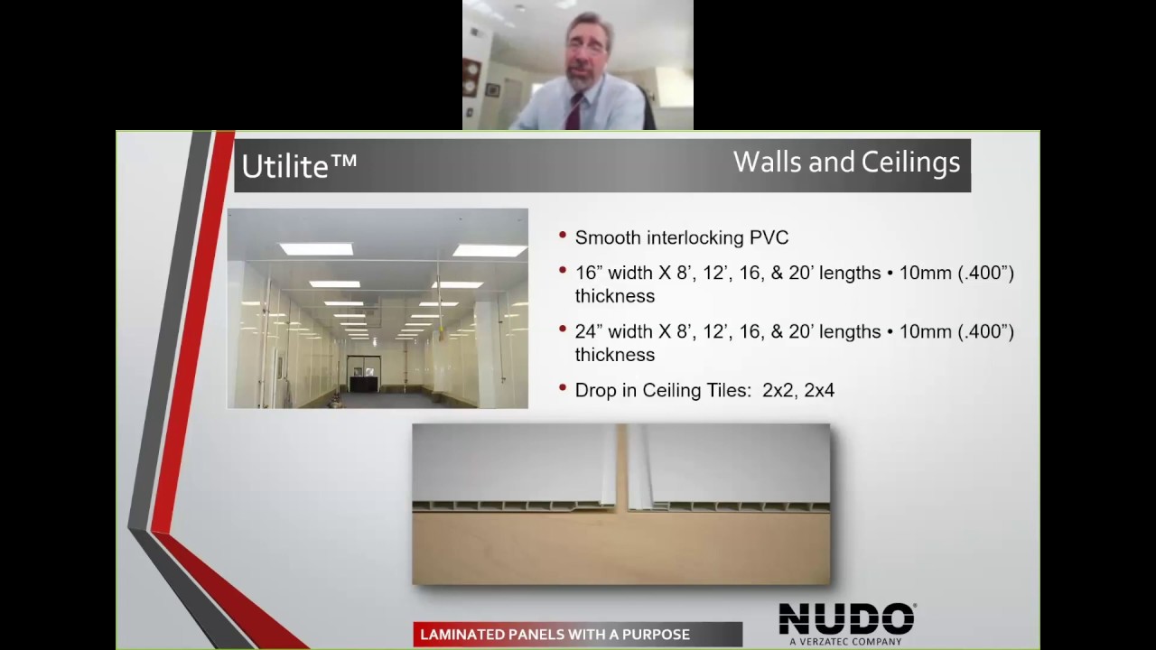 NUDO Utilite Interlocking Wall and Ceiling Panels