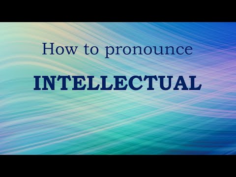 How to pronounce INTELLECTUAL in English (Mini Tutorial) #pronunciation