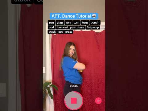 APT. Dance Tutorial 🪩 Viral Dance Challenge 2024