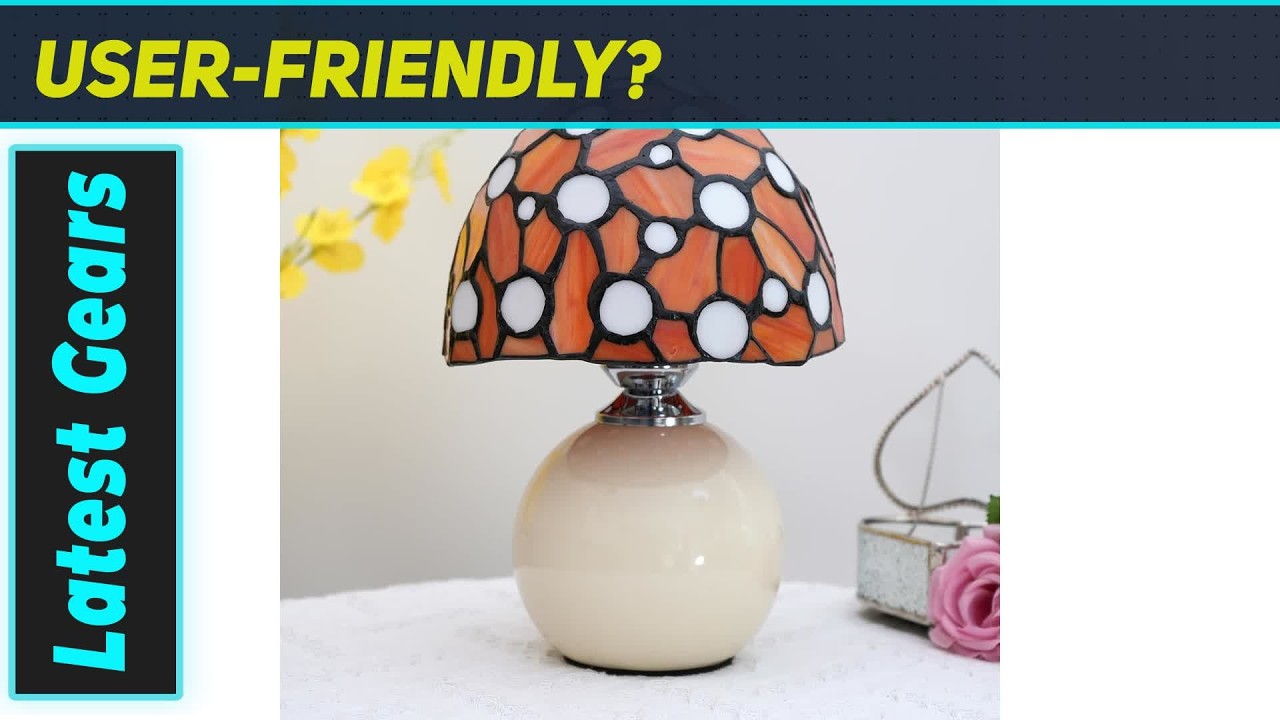 Blivuself Mushroom Lamp: Amazing Stained Glass Art for Your Home!