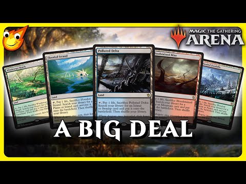 Why are Fetch Lands such a big deal? | Timeless MTG Arena