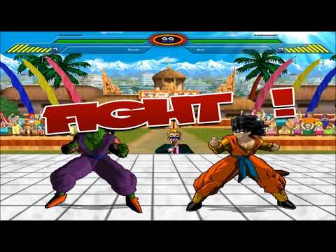 Mugen Characters Dragon Ball Z 3D Piccolo VS Hero Download & Gameplay